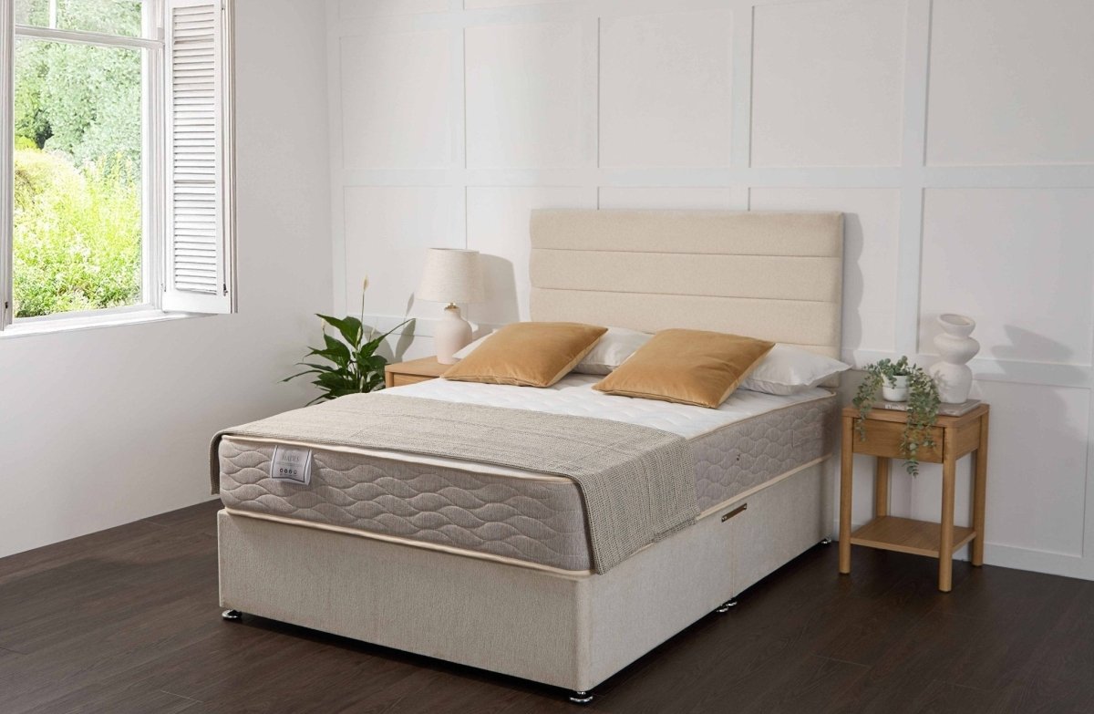 Hades Open Coil Divan Bed With Mattress | Midas Beds UK